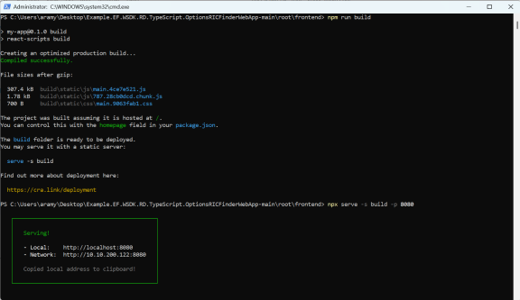 Building a proprietary web application with LSEG Workspace SDK: An Options RIC Search use case ...