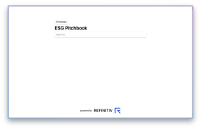 Create an ESG Pitchbook with React and Next.js using the Refinitiv Data Library for TypeScript ...