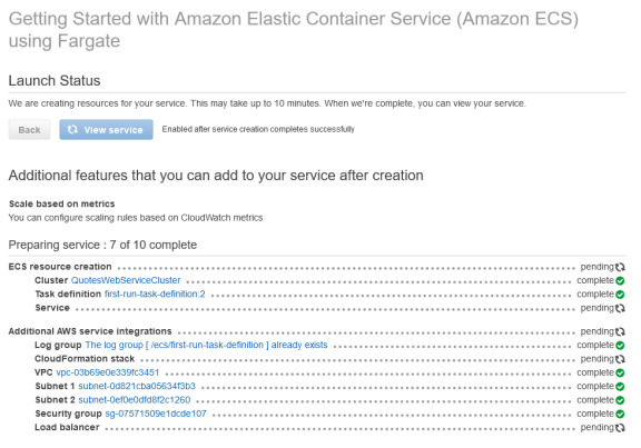 How to deploy a web service on AWS | Devportal