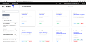 Getting Started with Refinitiv Data Platform | Devportal