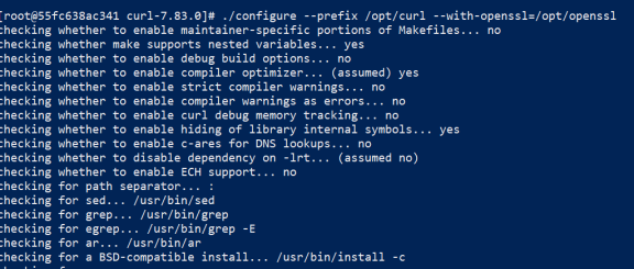 How To Build Openssl Zlib And Curl Libraries On Linux Devportal 2175