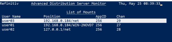 How To Check The Versions Of Refinitiv Real Time Apis Used By In House Applications Devportal