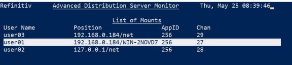 How to check the versions of Refinitiv Real-Time APIs used by in-house ...
