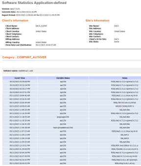 How to check the versions of Refinitiv Real-Time APIs used by in-house applications | Devportal