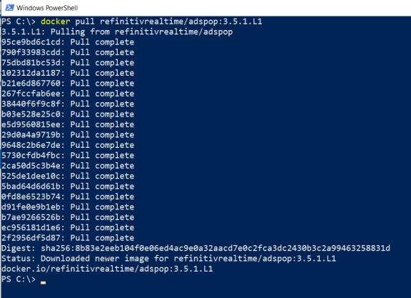 Configuring Adspop Docker To Connect To Refinitiv Real Time Optimized Devportal