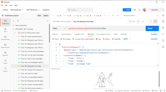 Learn Refinitiv Websocket Apis With Postman Devportal