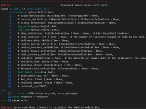 Troubleshooting IPA & RD Python Library | Devportal