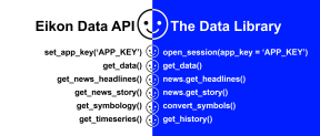 Upgrade from using Eikon Data API to the Data library | Devportal