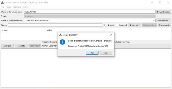 Using CMake and CMake GUI with Real-time SDK C/C++ | Devportal